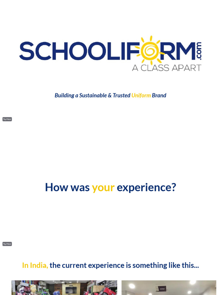Schooliform Pitch | PDF | Strategic Management | Financial Markets