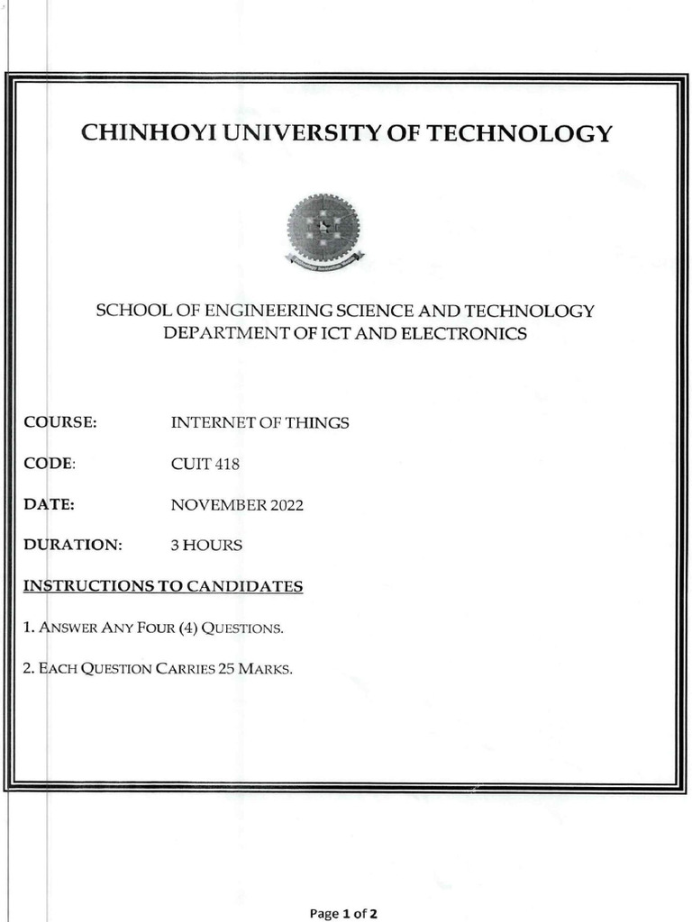 CUITM418_July 2022 - December 2022 NORMAL | PDF