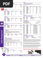 Raceway Size - Data+Tel+Cctv | PDF | Electricity | Electric Power