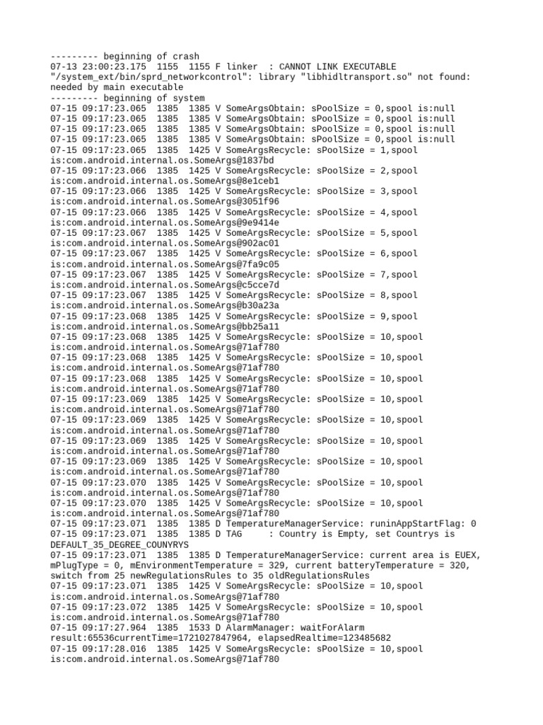 standby_android_log_2024_0715_120809 | PDF