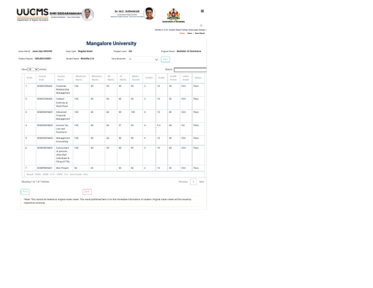 UUCMS - Unified University College Management System | PDF | Taxes ...
