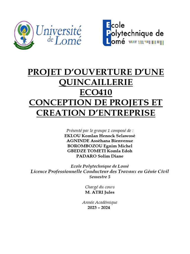 Conception de Projet | PDF