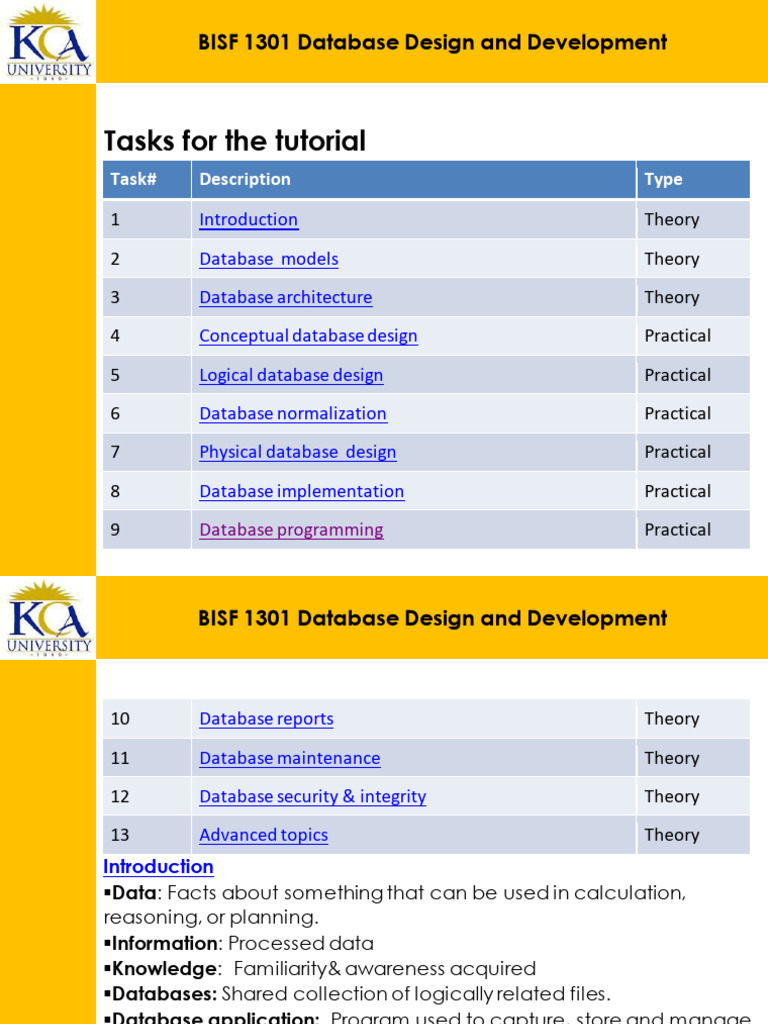 Bac 1301 Lesson 1 | PDF