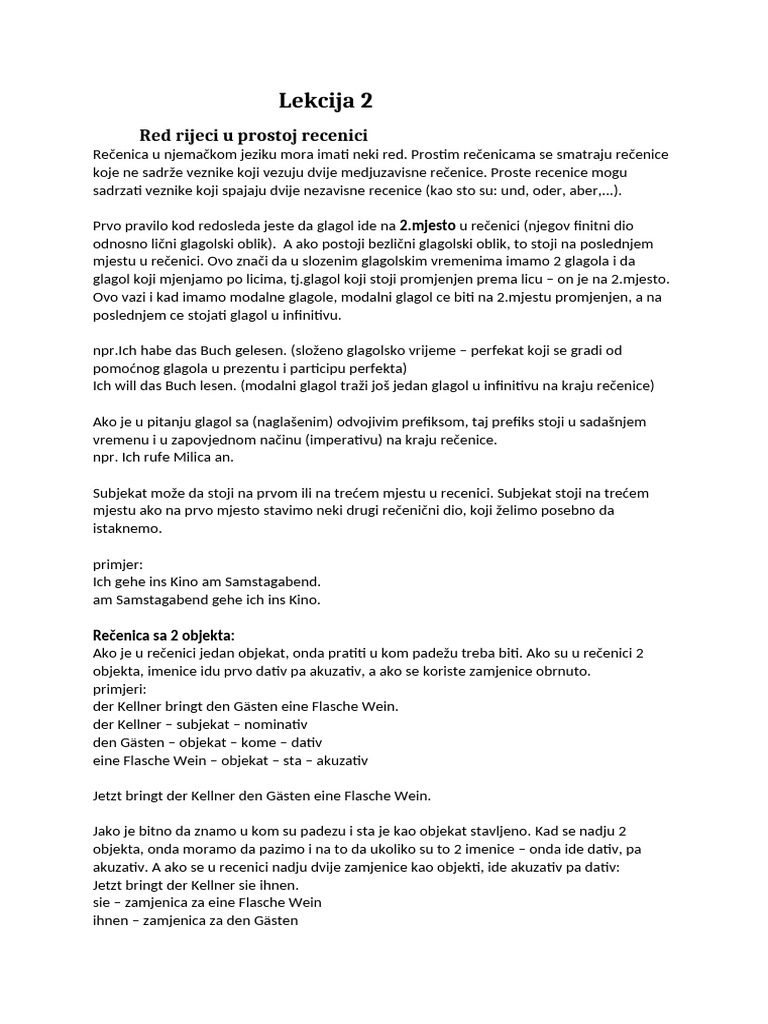 Lekcija 2 | PDF