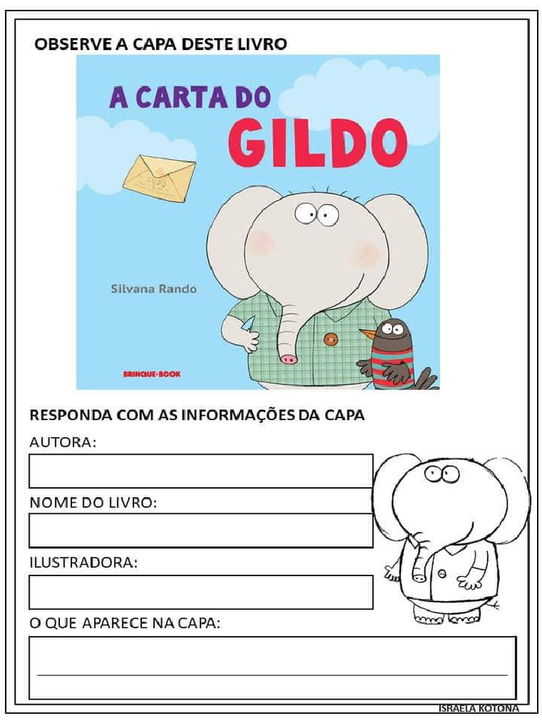 atividades_a carta de Gildo (1)[1] | PDF