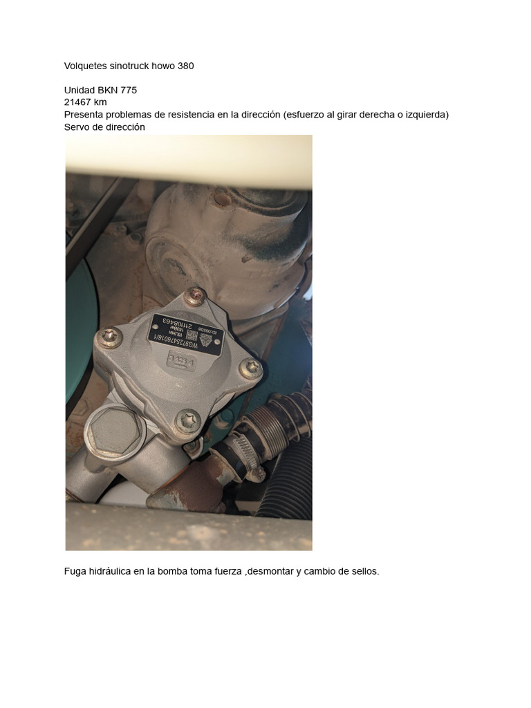 Sinotruck Howo 380 | PDF