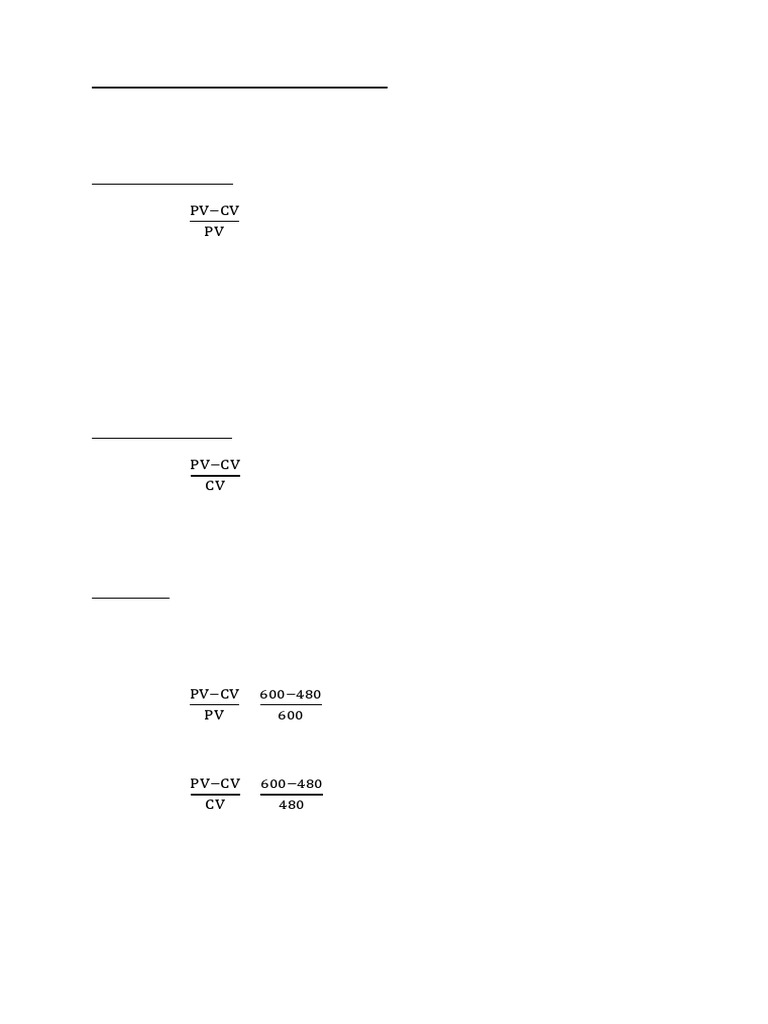 Márgenes y Contribución Marginal | PDF