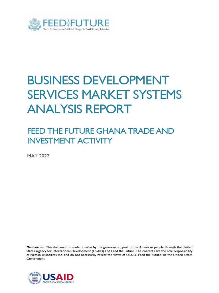 BDS Market systems analysis report | PDF
