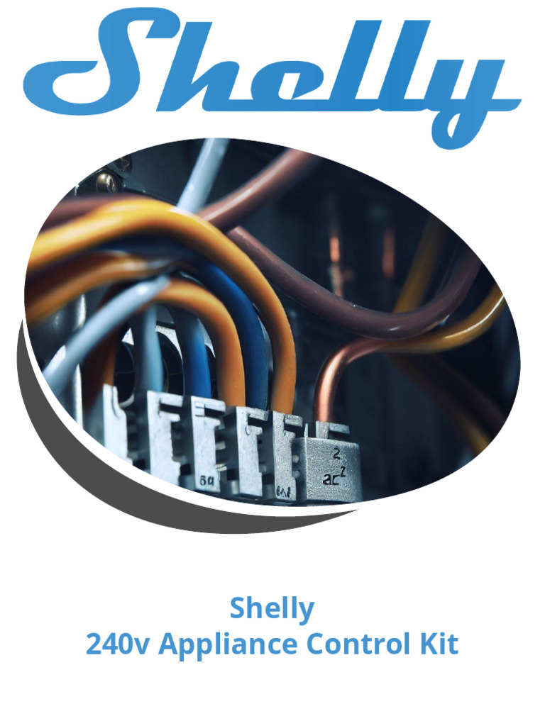 Shelly 240v Appliance Control Kit | PDF