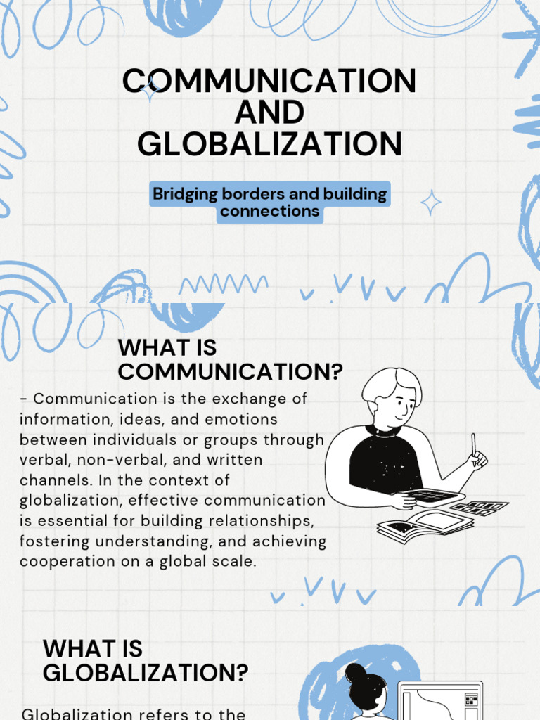 Communication and Globalization | PDF | Communication | Globalization