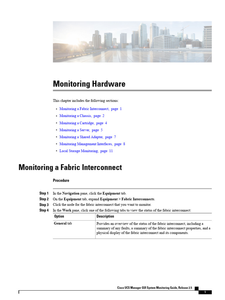 B UCSM GUI System Monitoring Guide 2 5 Chapter 010 | PDF
