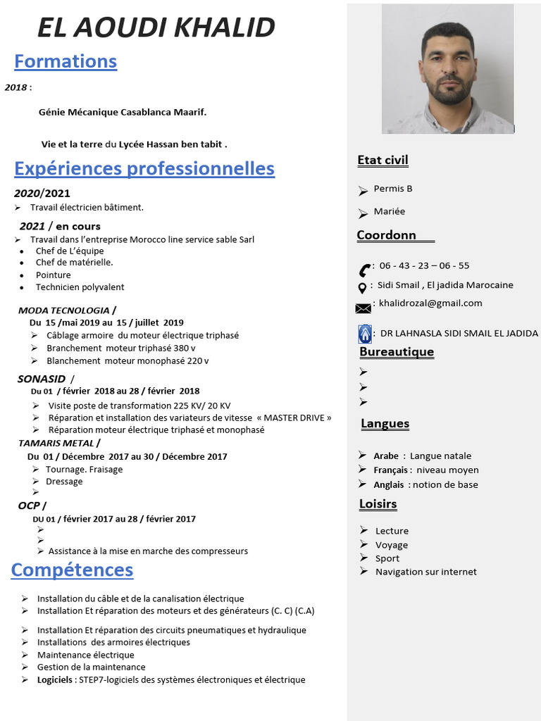 CV Khalid | PDF