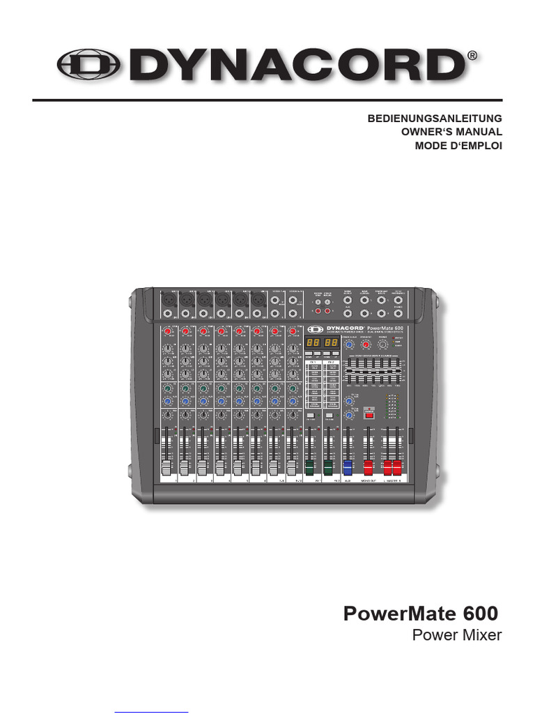 PowerMate 600 | PDF