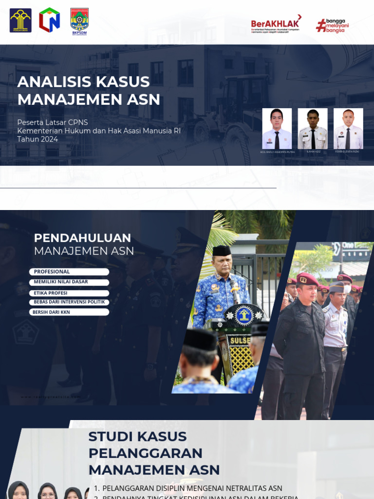 Analisis Kasus Manajemen Asn | PDF