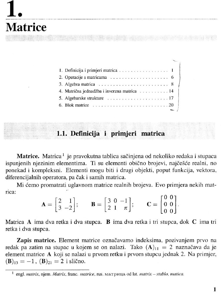 N.elezovic - Linearna Algebra | PDF