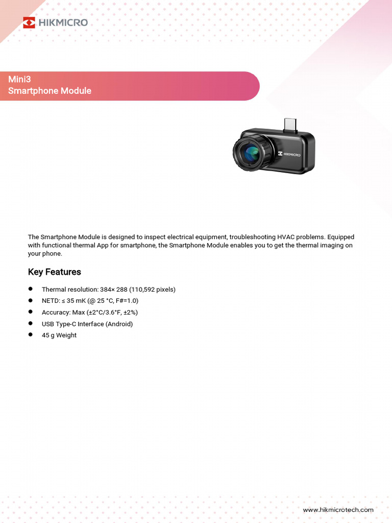 Mini3 Datasheet en-US 20231030 | PDF