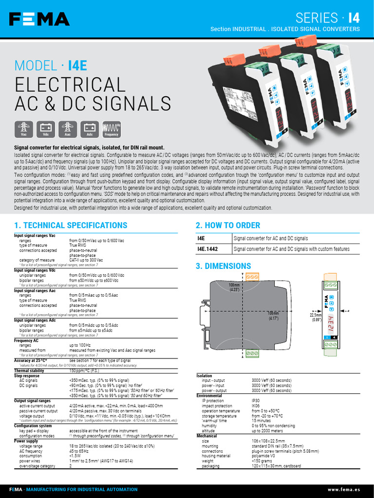 Electric Signal Ac DC | PDF | Alternating Current | Technology & Engineering