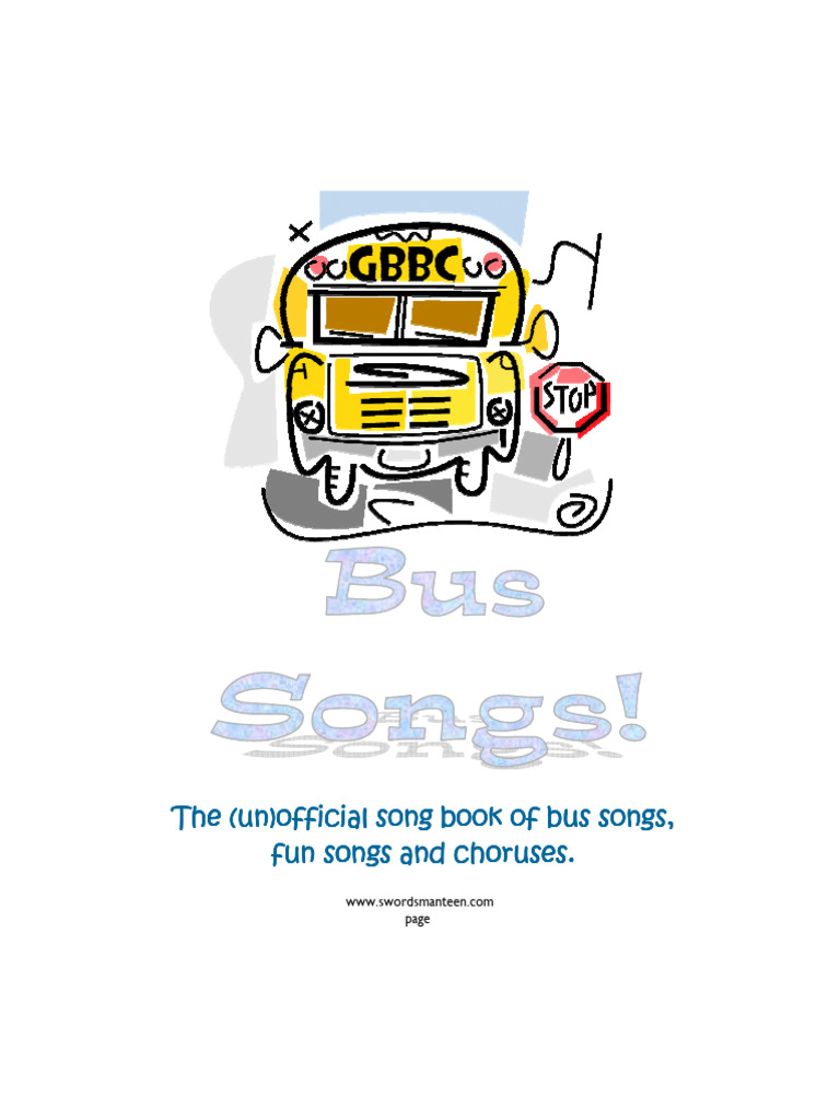 Bus Song Book | PDF