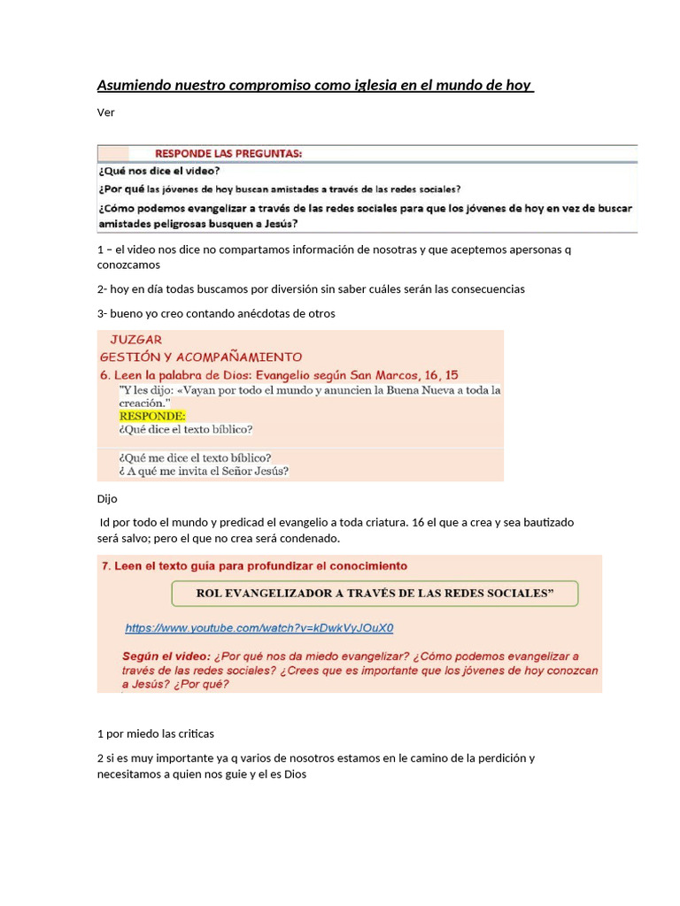 4ta Actividad Dorkas 4to A | PDF