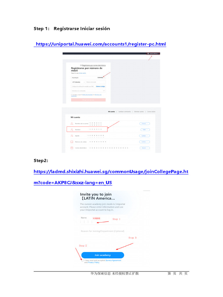 Csc Exam Operation Guidance Attend The Exam Without Huawei Id Pdf