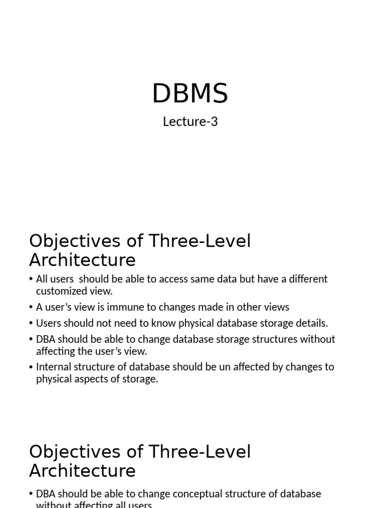 DBMS3 | PDF