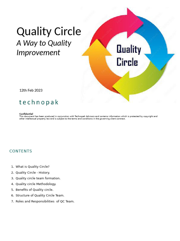 Presentation - Quality Circles_12022024 (1) | PDF
