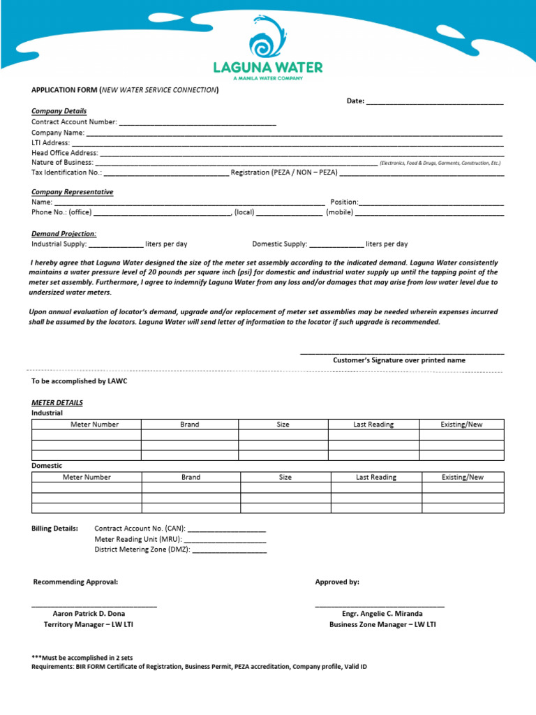 LTI-001 - Locators Application Form | PDF