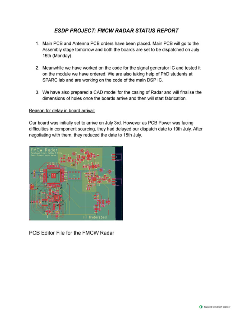 ESDP Report | PDF