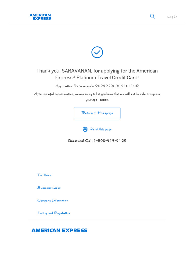 American Express - Platinum Travel Credit Card® | PDF