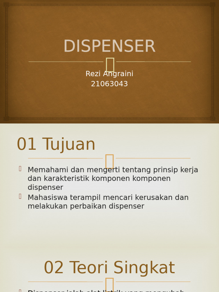 DISPENSER | PDF