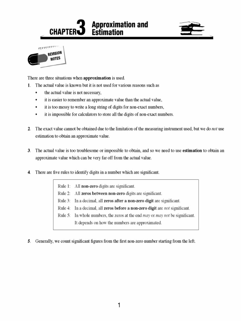 Rounding Estimation | PDF