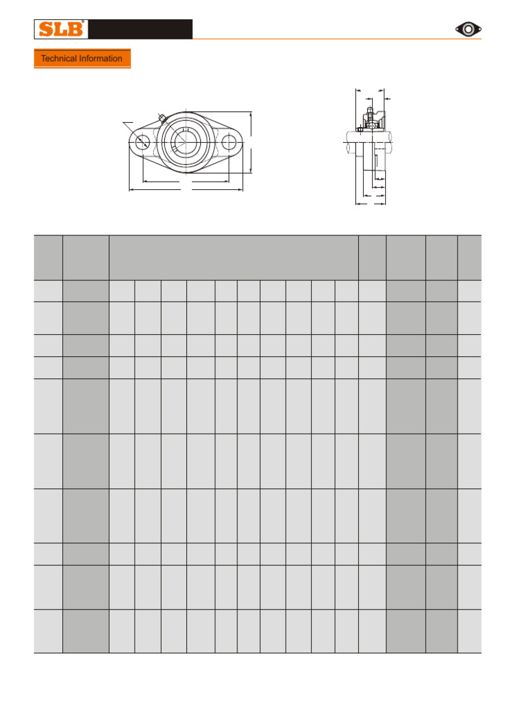 Yataklı Rulman-UCFL-Series | PDF