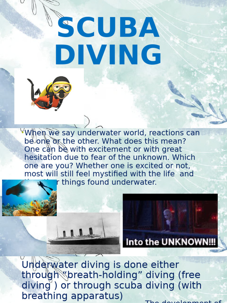 Scuba diving | PDF