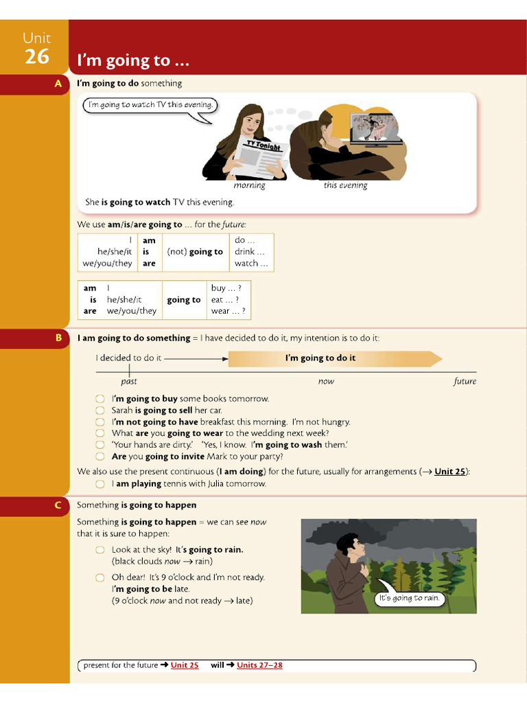 Going To - Murphy Essential - Theory + Exercises | PDF