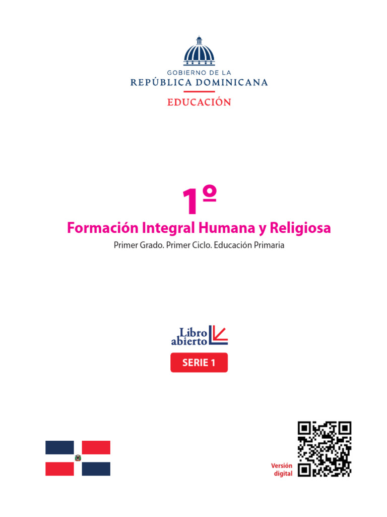 Formación Integral Humana y Religiosa 1° Primaria (Libro Abierto) | PDF