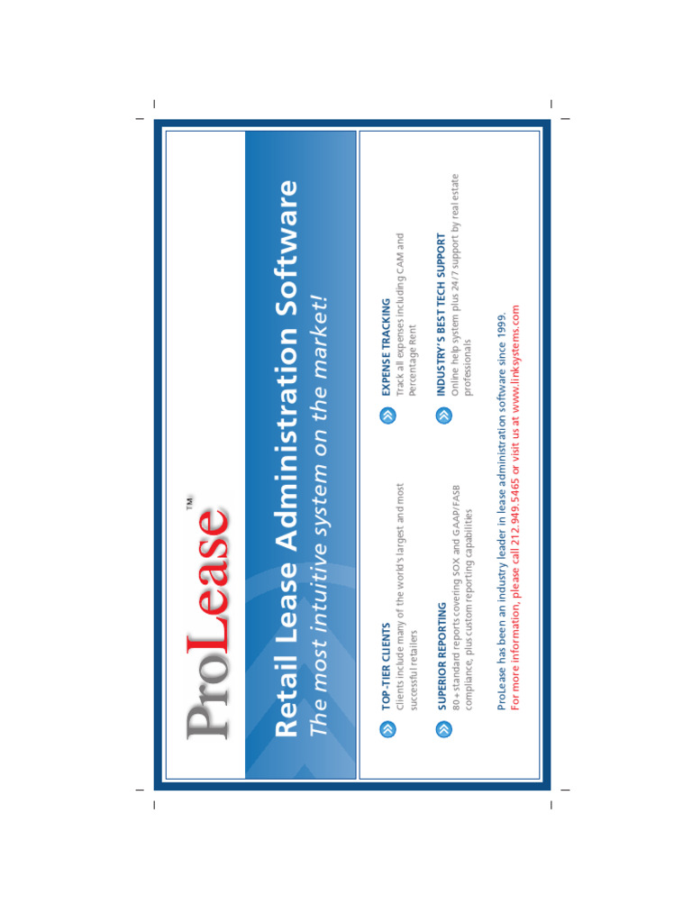 ProLease Print Ad | PDF