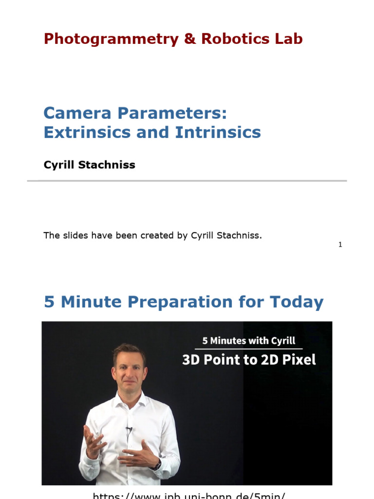 2021 Pho1 20 Camera Params | PDF