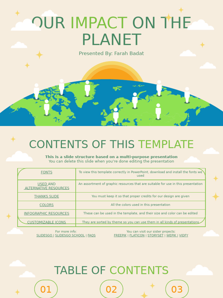 Our Impact On Our Planet | PDF