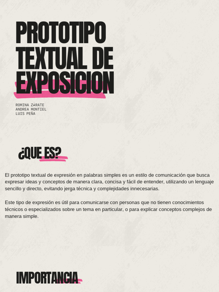 Prototipo Textual | PDF