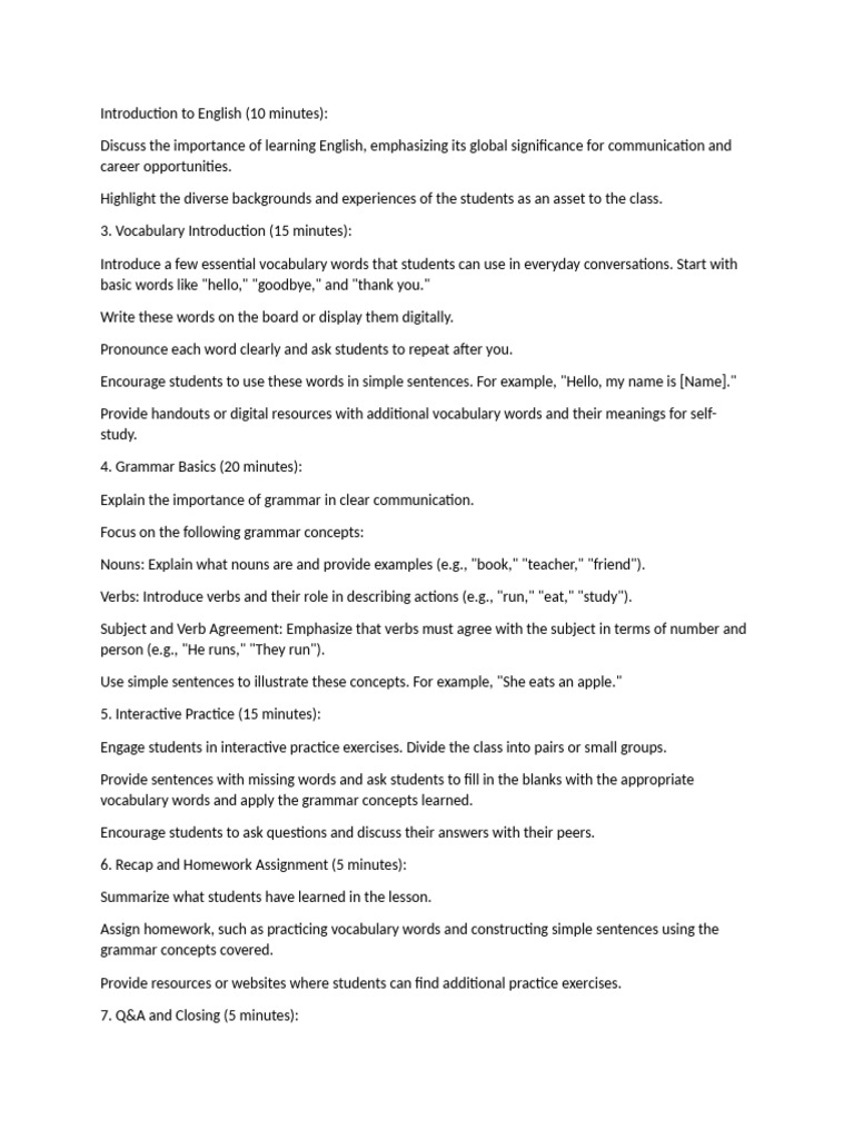 Introduction To English | PDF | Pronoun | English Language