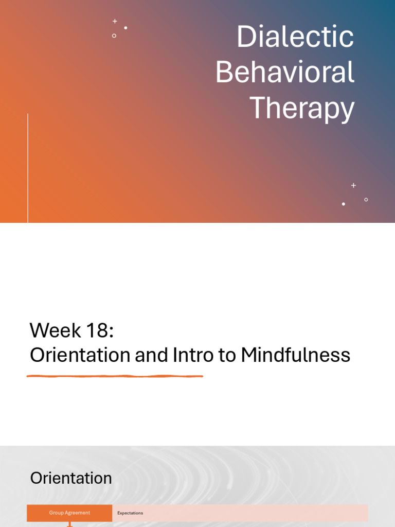 DBT Week 18 | PDF