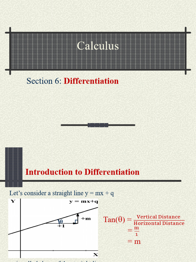 Section 6 Differentiation | PDF | Demand | Price Elasticity Of Demand