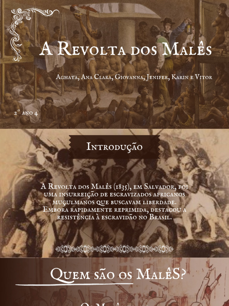 Revolta Dos Malês – História _20240917_201955_0000 | PDF