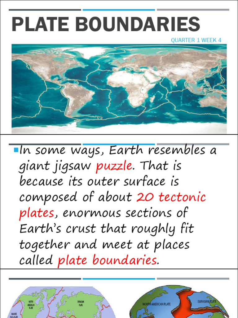 Plate Boundaries Week 4 (2) | PDF