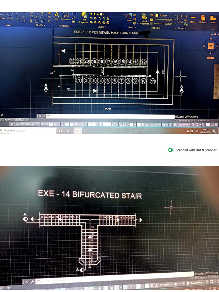 Civil Engineering Staircase | PDF