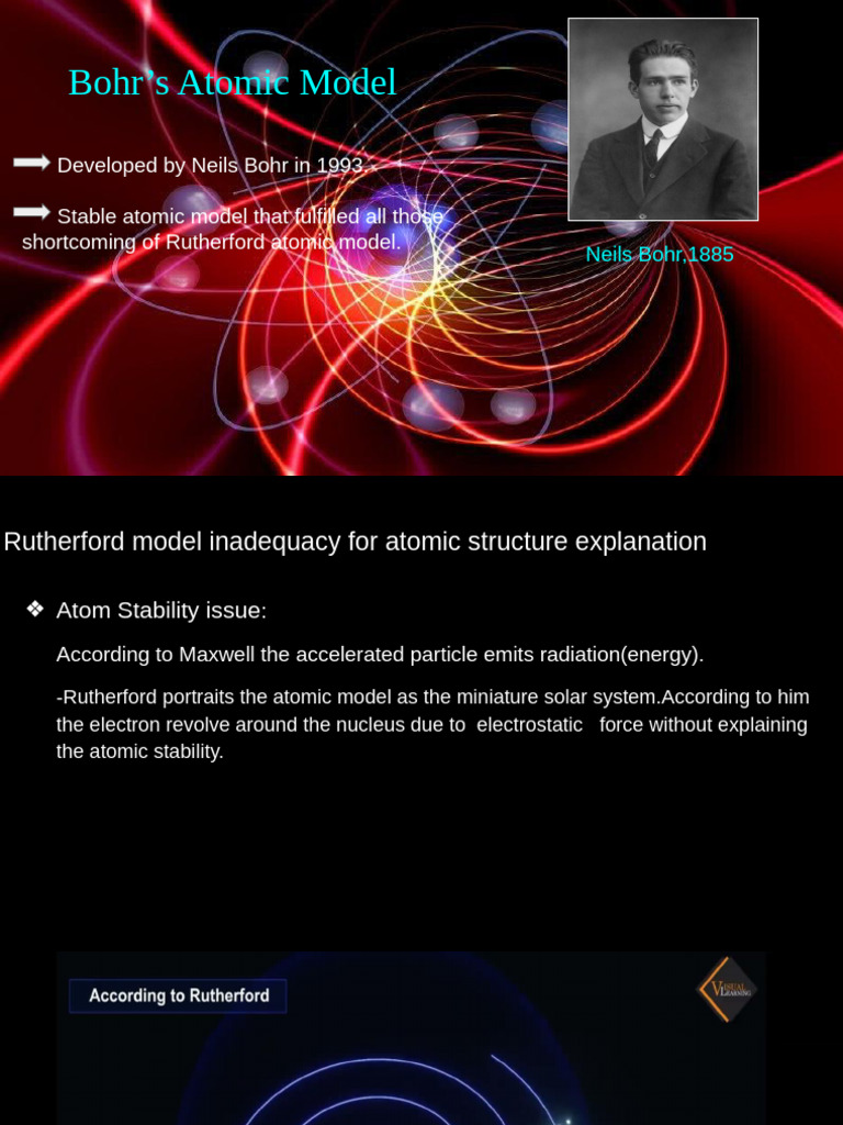 Bohr's Atomic Model | PDF