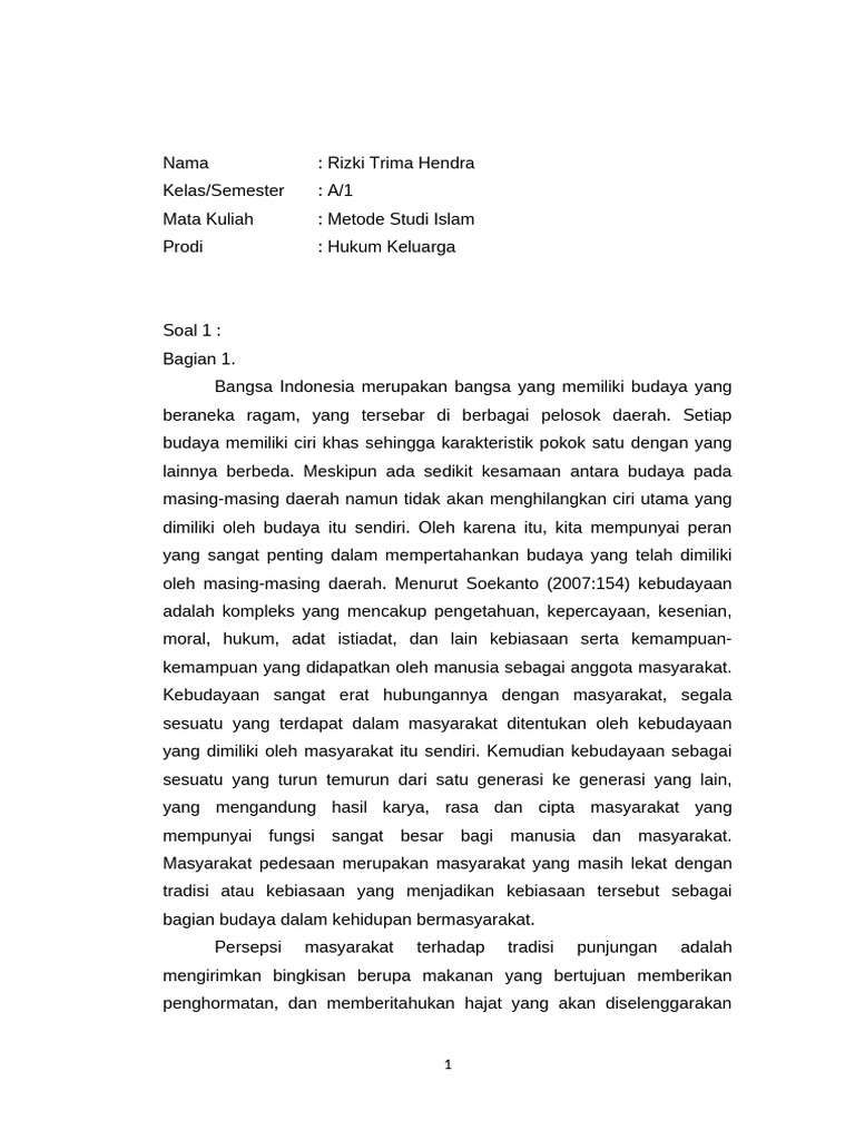 Tugas MSI Rizki Trima. H | PDF