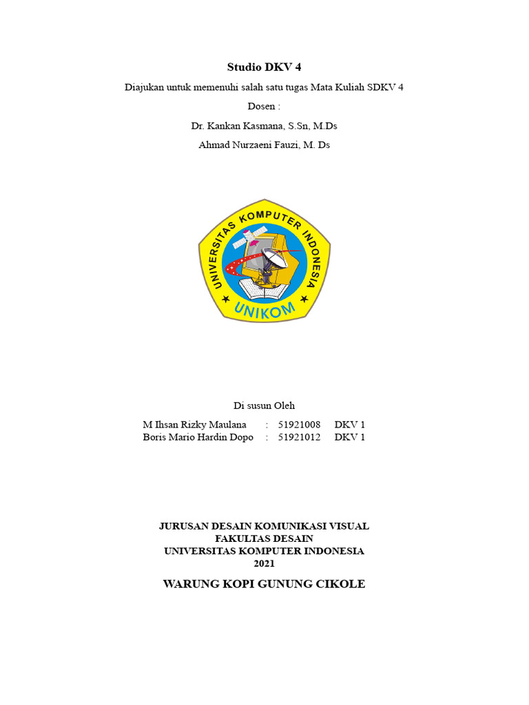 War Kop Gunung | PDF