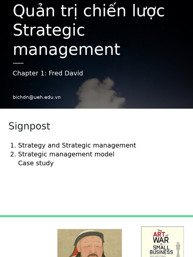 GSM - Lec 1a - Quan Tri Chien Luoc | PDF