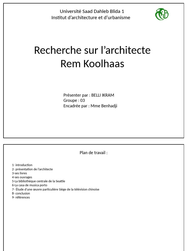 Rem Koolhaas | PDF